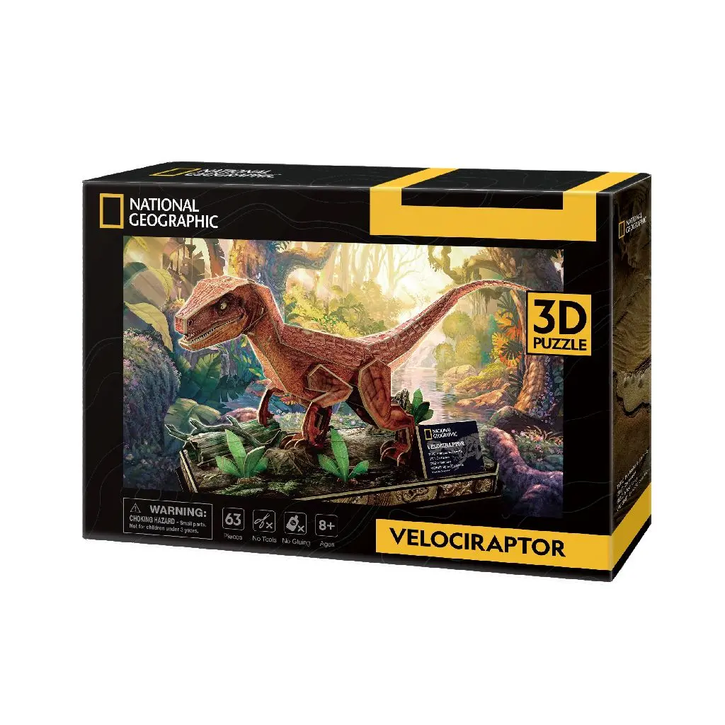 CUBIC FUN Puzzle 3D Velocisaurus DS1053h