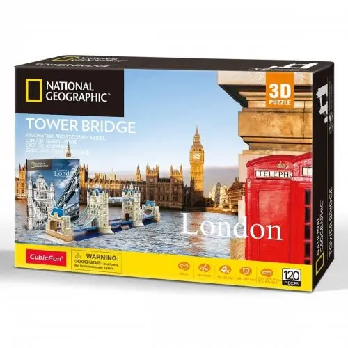 CUBIC FUN Puzzle 3D Tower Bridge DS0978h