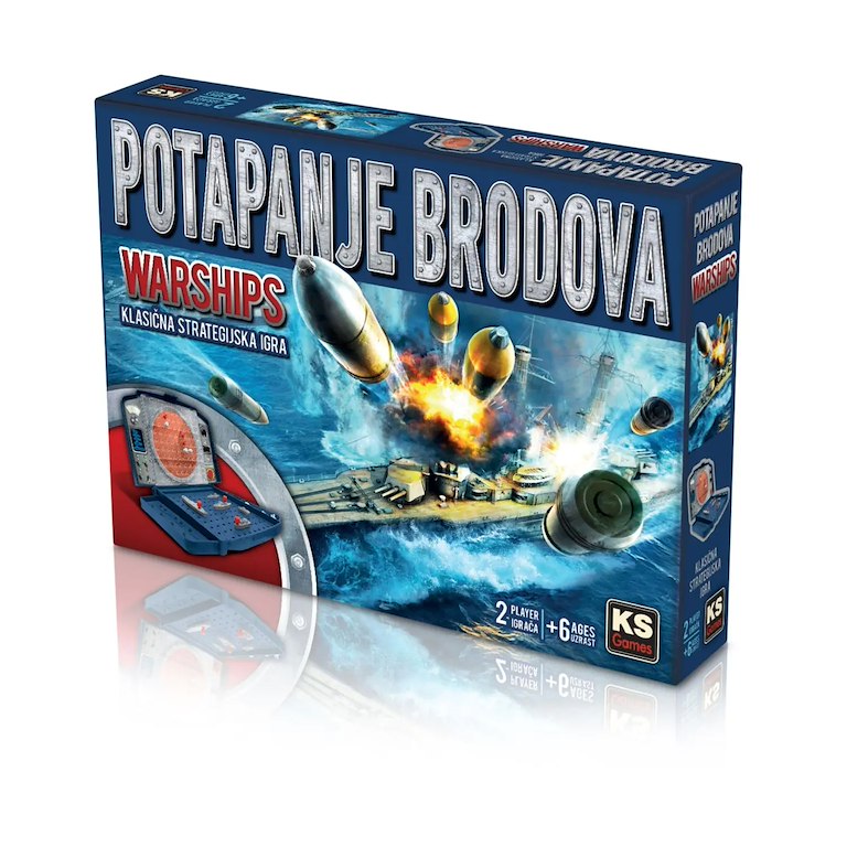 MILLA TOYS Društvena igra "Potapanje brodova"