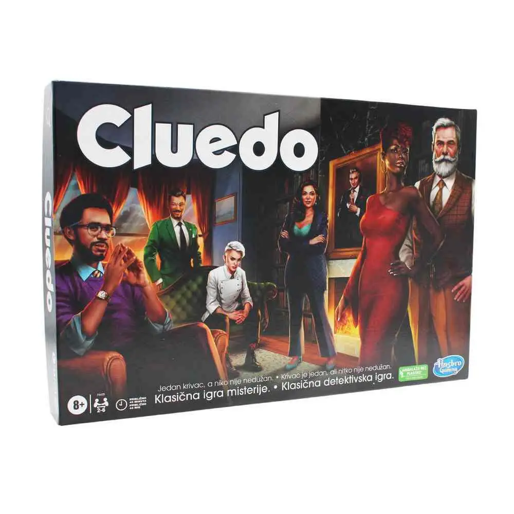 HASBRO Društvena igra Cluedo Junior Refresh