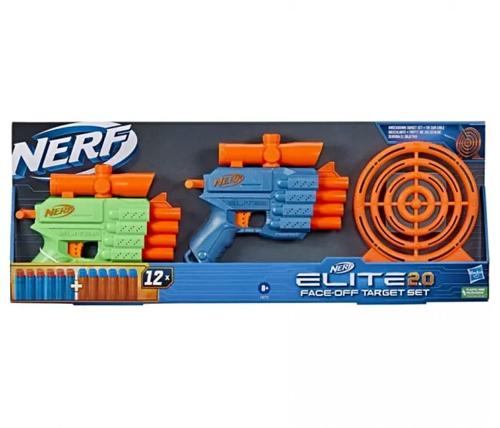 HASBRO Dečija igračka pištolj Nerf Elite 2.0 Face Off Target set