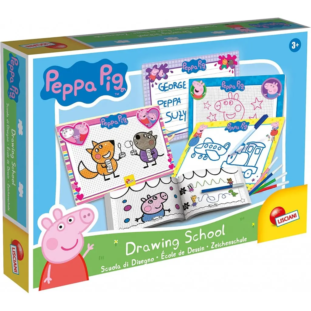 LISCIANI PEPPA PIG Set škola dizajna