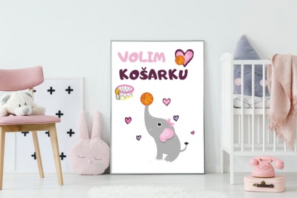 Постер слонић кошаркашица