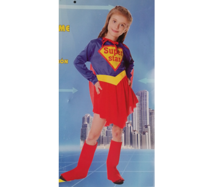 Super Girl deciji kostim