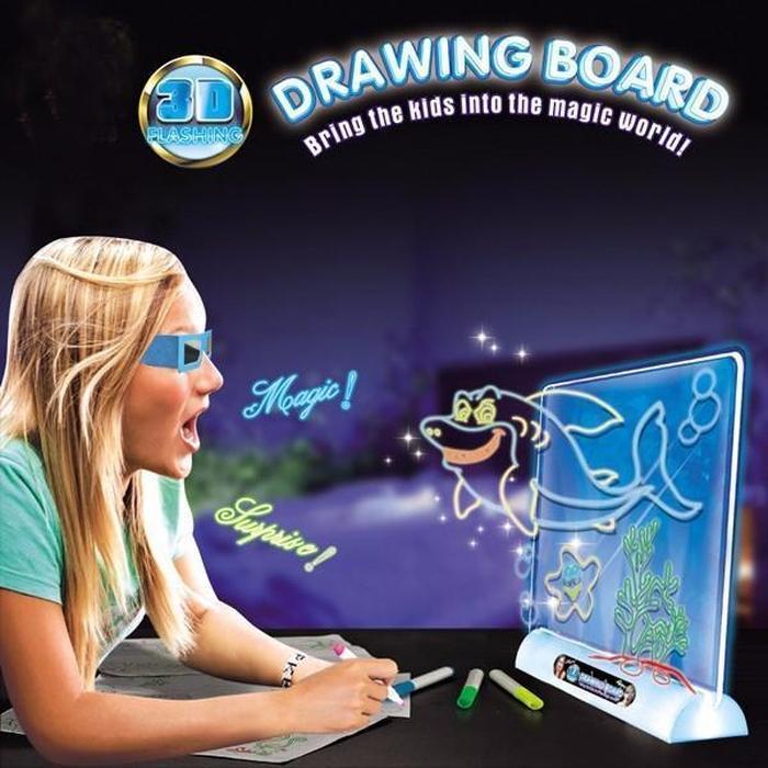 Magic Drawing Board 3D Magicni Crtez NOVO