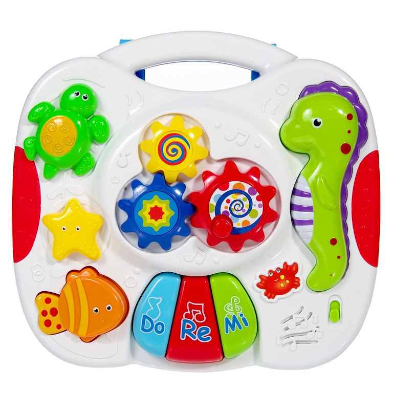 Muzička tabla sa morskim motivima