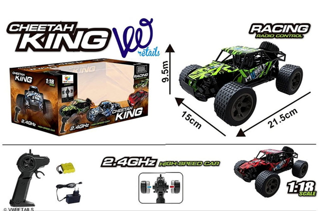 Cheetah KING Muscle 1:18 na daljinsko upravljanje