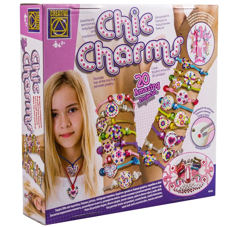 SET Chic Charms – set za pravljenje ogrlica i narukvica