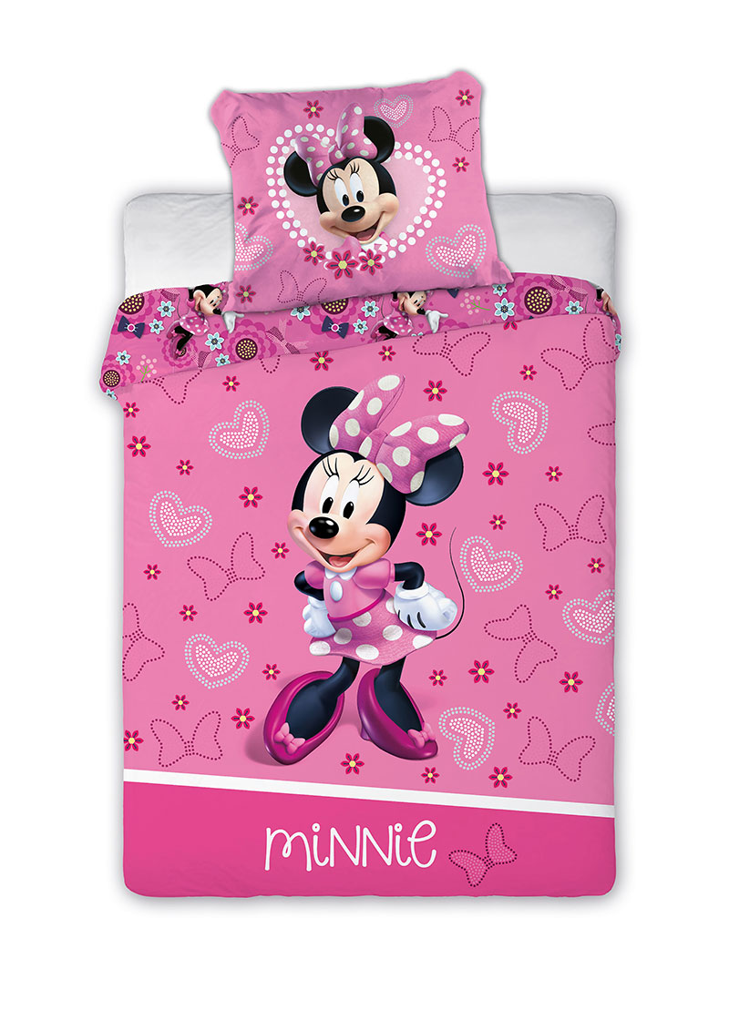 Posteljina za bebe Minnie 100×135+40×60 cm – 5907750586653