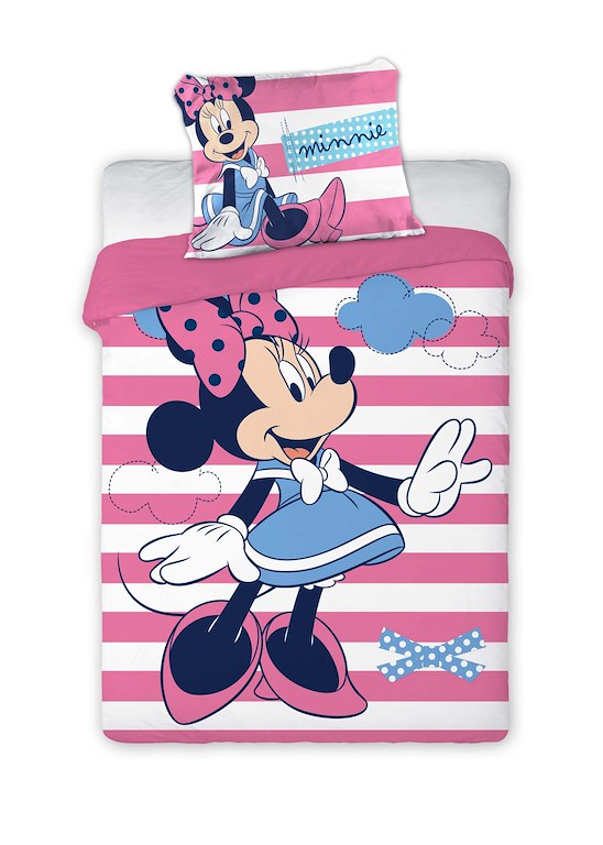 Posteljina za bebe Minnie 100×135+40x60cm – 5907750576524