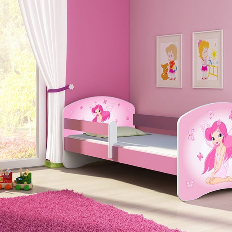 Krevet za decu pink 140X70 ACMA 2