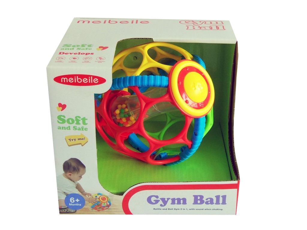 BABYS GUM BALL – Loptica za bebe – Zvecka