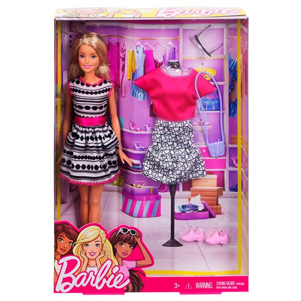 Barbie lutka i fashion set 19868