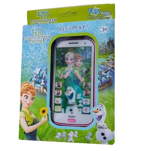 Frozen Fever 4D Interaktivni telefon za Decu na engleskom je