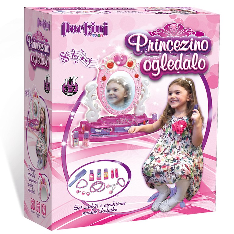 Pertini Princezino ogledalo 14226