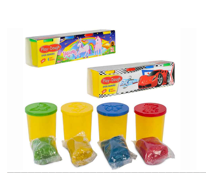 Play Doh Plastelin Mini Set 4 Boje