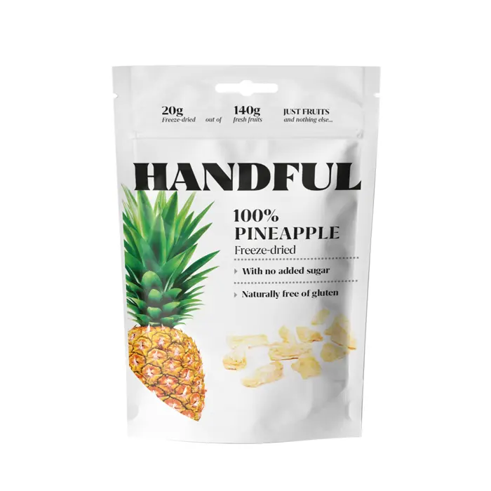 HANDFUL Liofilizovani ananas 20g