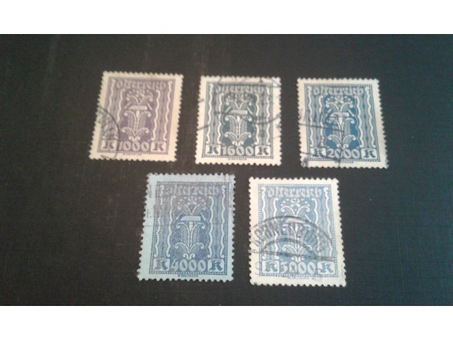 Austrija grb lot 1922 - 1924 god.