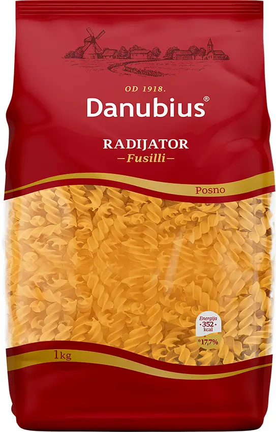 DANUBIUS Testenina Radijator 1kg