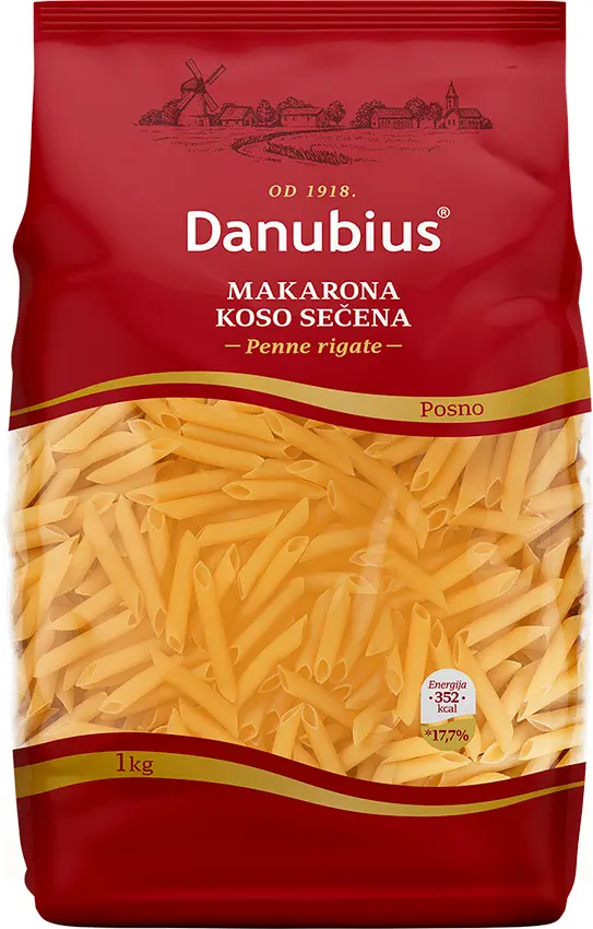 DANUBIUS Makarona koso sečena 1kg