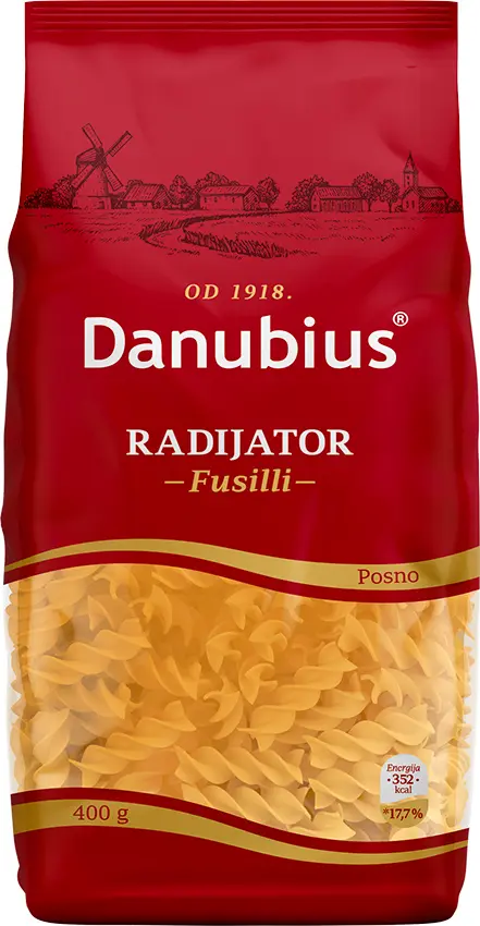 DANUBIUS Testenina Radijator 400g