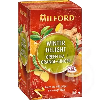MILFORD Čaj Winter Green Orange Ginger 20/1