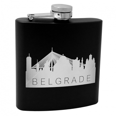 PLJOSKA SILUETE BEOGRADA 180ML