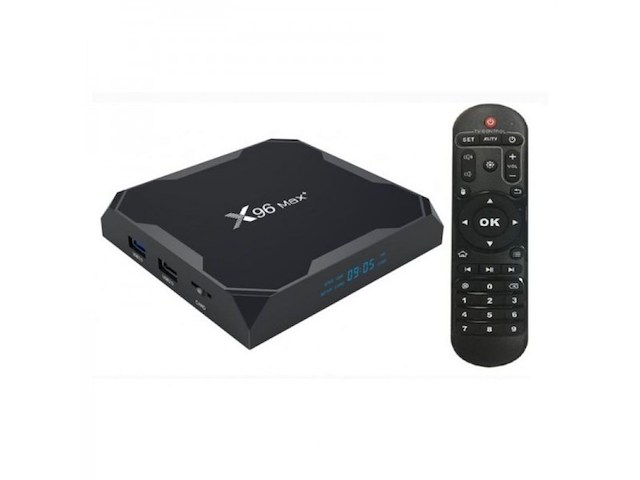 GMB-X96 MAX+ 2/16GB DDR3 smart TV box S905X3 quad, Mali-G31MP 4K, KODI Android 9.0