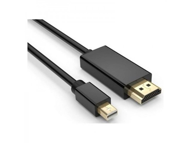 Fast Asia Kabl Mini DisplayPort - HDMI 1.8m crni