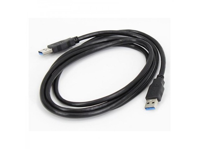 E-green Kabl 3.0 USB A - USB 3.0 A M/M 1.8m crni