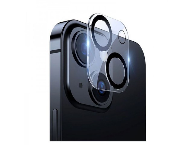 Zastita kamere 3D Full Cover za iPhone 14  6.1 transparent
