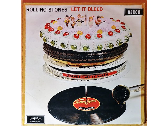 LP ROLLING STONES - Let It Bleed (1981) 4.press, VG+/VG