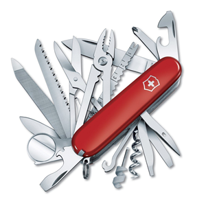 Noz Victorinox 16795 Swisschamp 33 91mm Red