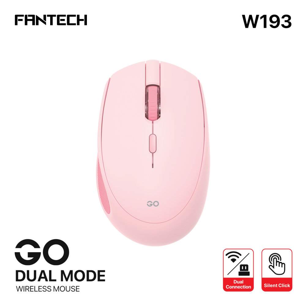 Kancelarijski Wireless mis Fantech W193 roze