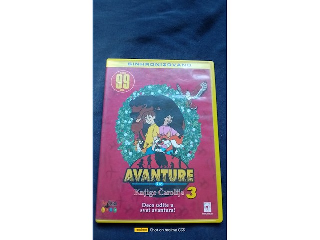 DVD CRTANI FILM - AVANTURE IZ KNJIGE CAROLIJA 03