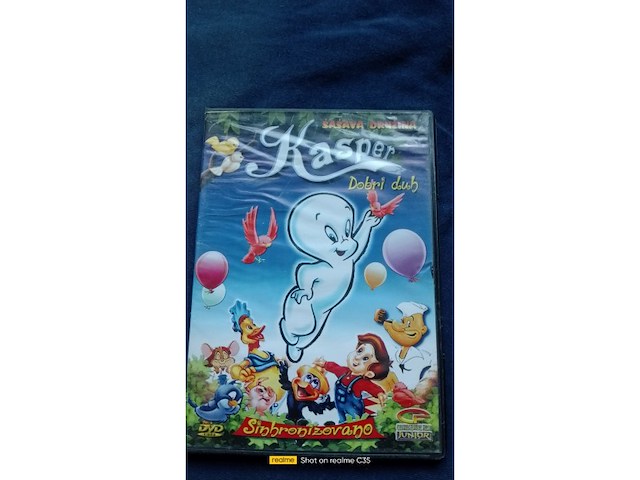 DVD CRTANI FILM - DOBRI DUH KASPER SASAVA DRUZINA