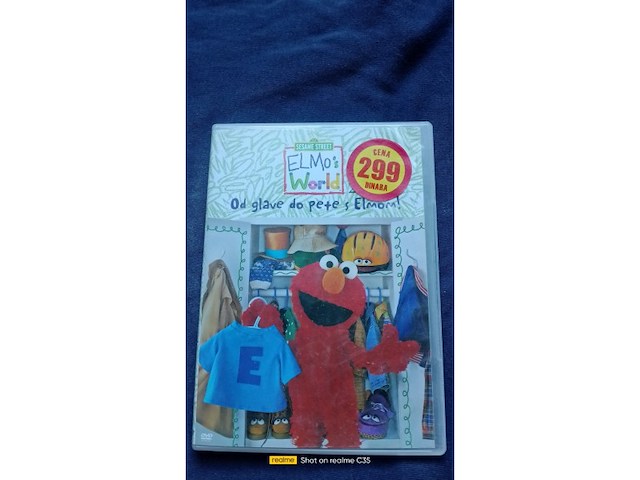 DVD CRTANI FILM - ELMOS WORLD OD GLAVE DO PETE