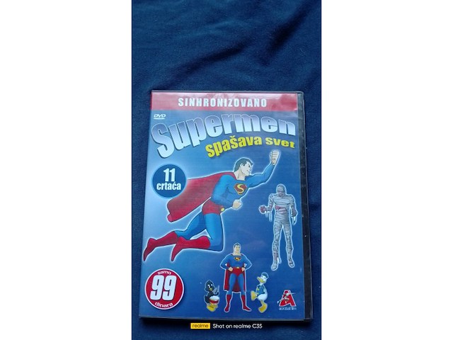 DVD CRTANI FILM - SUPERMEN SPASAVA SVET