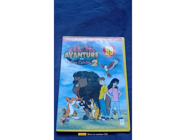 DVD CRTANI FILM - AVANTURE IZ KNJIGE CAROLIJA 02