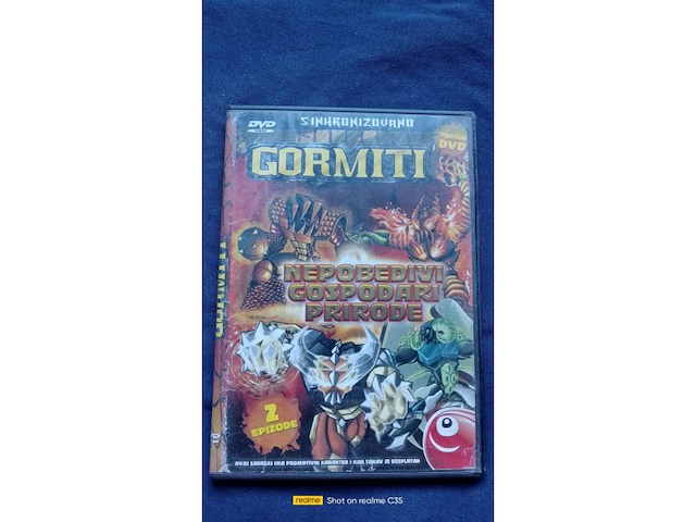 DVD CRTANI FILM - GORMITI NEPOBEDIVI GOSPODARI PRIRODE