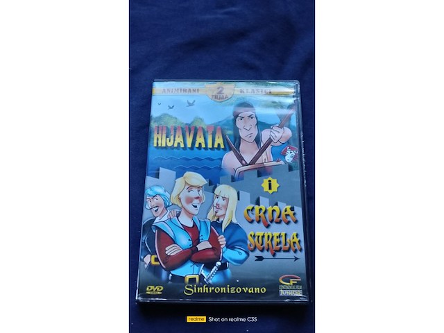 DVD CRTANI FILM - HIJAVATA I CRNA STRELA