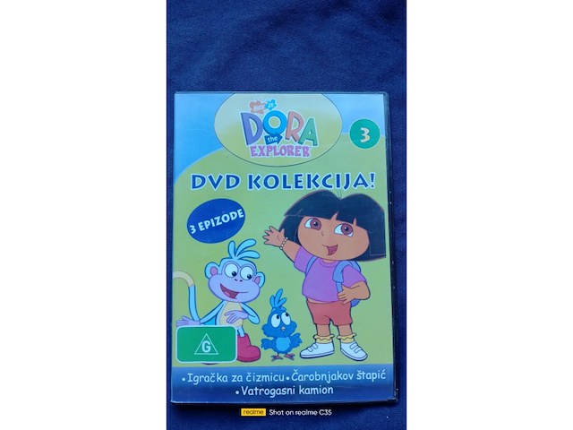 DVD CRTANI FILM - DORA DVD KOLEKCIJA 3 EPIZODE