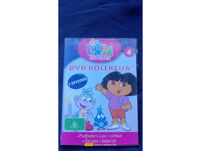 DVD CRTANI FILM - DORA DVD KOLEKCIJA 3 EPIZODE