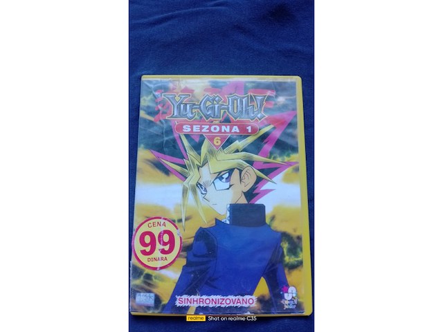 DVD CRTANI FILM - YU GI OH 06 SEZONA 1