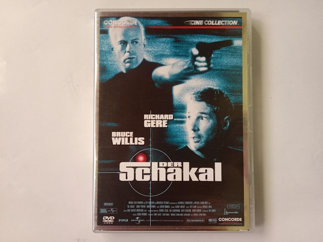 The Jackal Bruce Willis Richard Gere