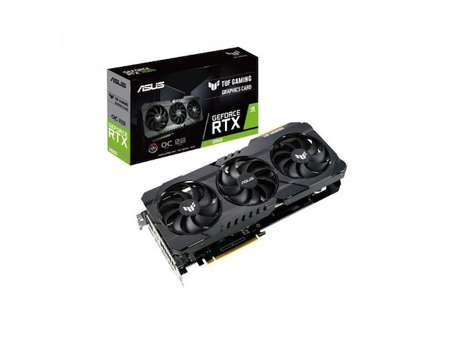 Asus nVidia GeForce RTX 3060 12GB 192bit TUF-RTX3060-O12G-V2-GAMING  LHR