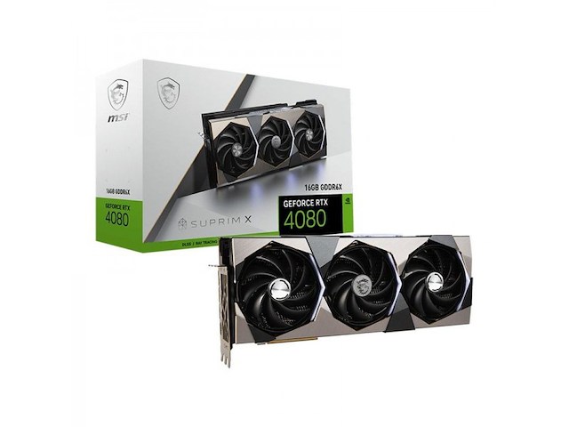 Msi nVidia GeForce RTX 4080 16GB 256bit RTX 4080 16GB SUPRIM X