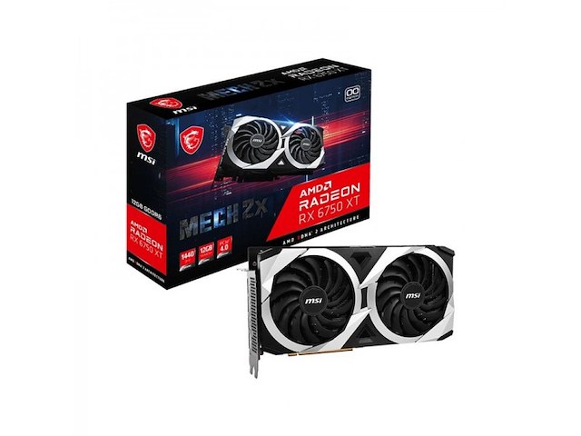 Msi AMD Radeon RX 6750 12GB 192bit RX 6750 XT MECH 2X 12G OC