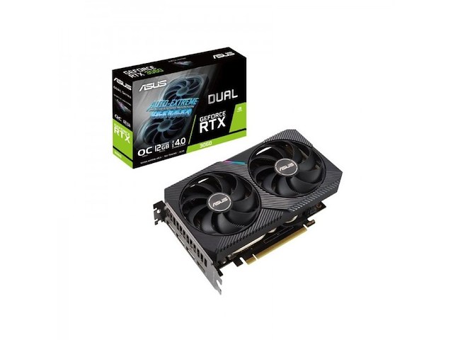 Asus nVidia GeForce RTX 3060 12GB 192bit DUAL-RTX3060-O12G-V2 LHR