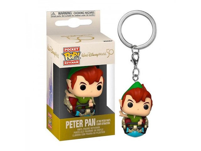 Disney POP! Keychain - Peter On Peter Pan Fligth
